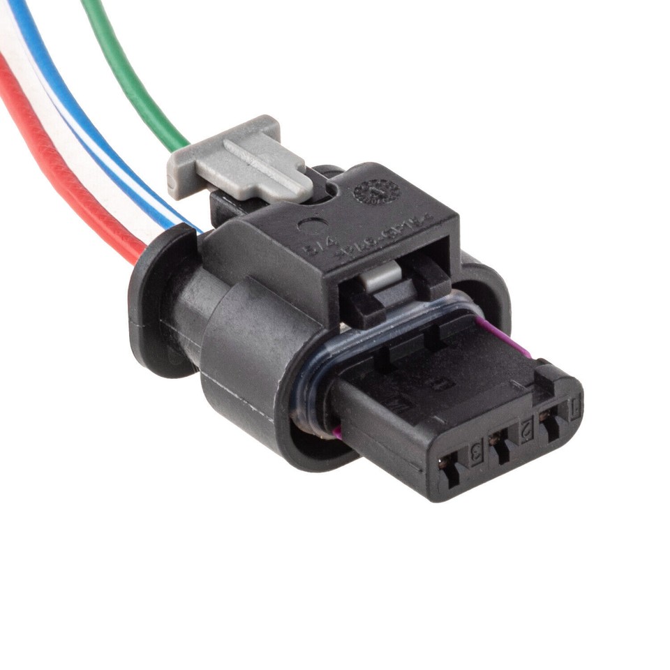 3 Pin Male Pigtail Connector Cable 4F0973703 For Audi Seat Skoda VW ...