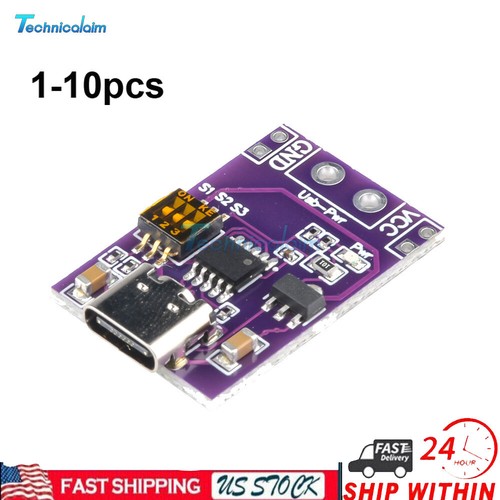 1-10pcs QC AFC Type-C PD2.0 PD3.0 to DC Fast Charging Decoy Trigger ...