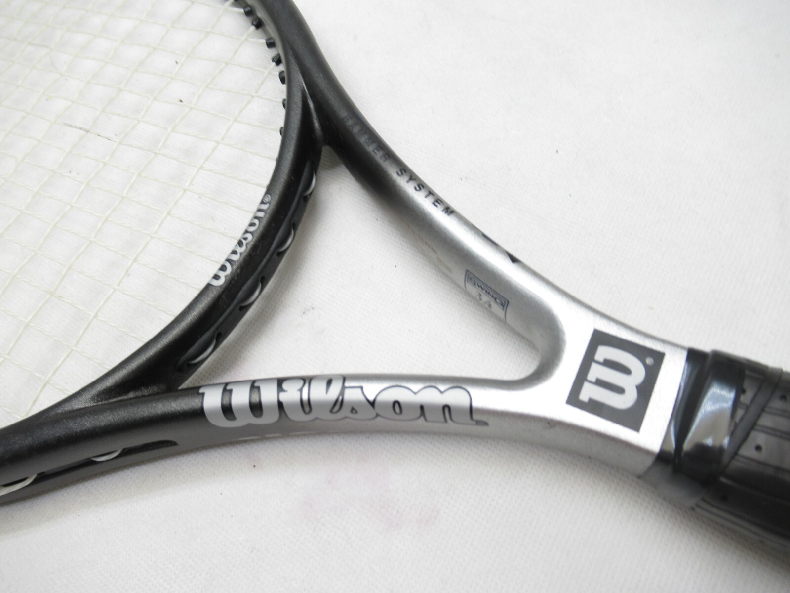 WILSON HAMMER 3.4 TITANIUM STRETCH TENNIS RACQUET (4 1/2) LONG STORAGE ...