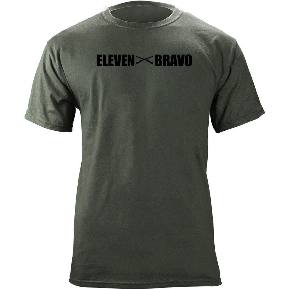 US Army Infantry Army MOS 11 Bravo Eleven Bravo Infantryman Veteran T ...