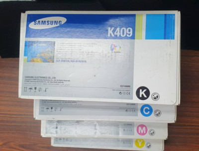 Samsung 409S Genuine Toner Cartridge Set of 4 Color (KCMY) | eBay