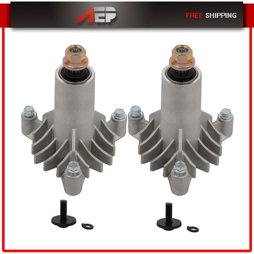 2 Mower Deck Spindles for Craftsman 42" 130794 532130794 Fits Husqvarna ...