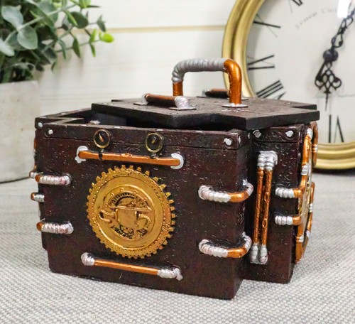 Vintage Retro Design Steampunk Emergency Medic Shaped Jewelry Trinket ...