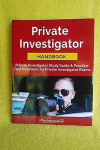NEW! PRIVATE INVESTIGATOR HANDBOOK STUDY GUIDE & TEST PREP QUESTIONS ...