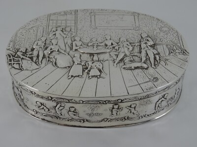 Boxes - Solid Silver Table Snuff