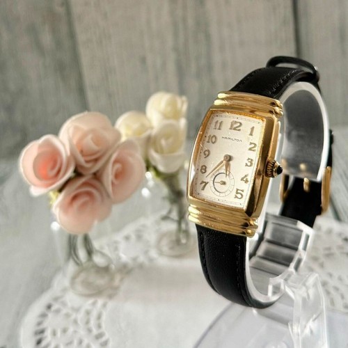 Hamilton Benton 6248 Watch Quartz 22mm Women's Beige Dial Swiss Made ...