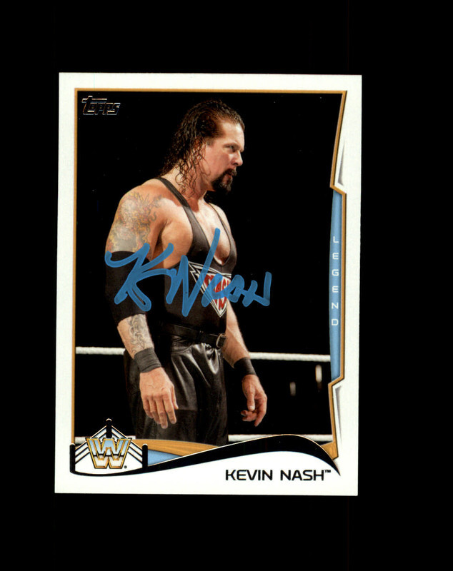 Kevin Nash Signed WWE Legend 2014 Topps IPA (In Person Autograph) | eBay