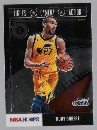 2019-20 Hoops Premium Stock #21 Rudy Gobert Lights Camera Action | eBay
