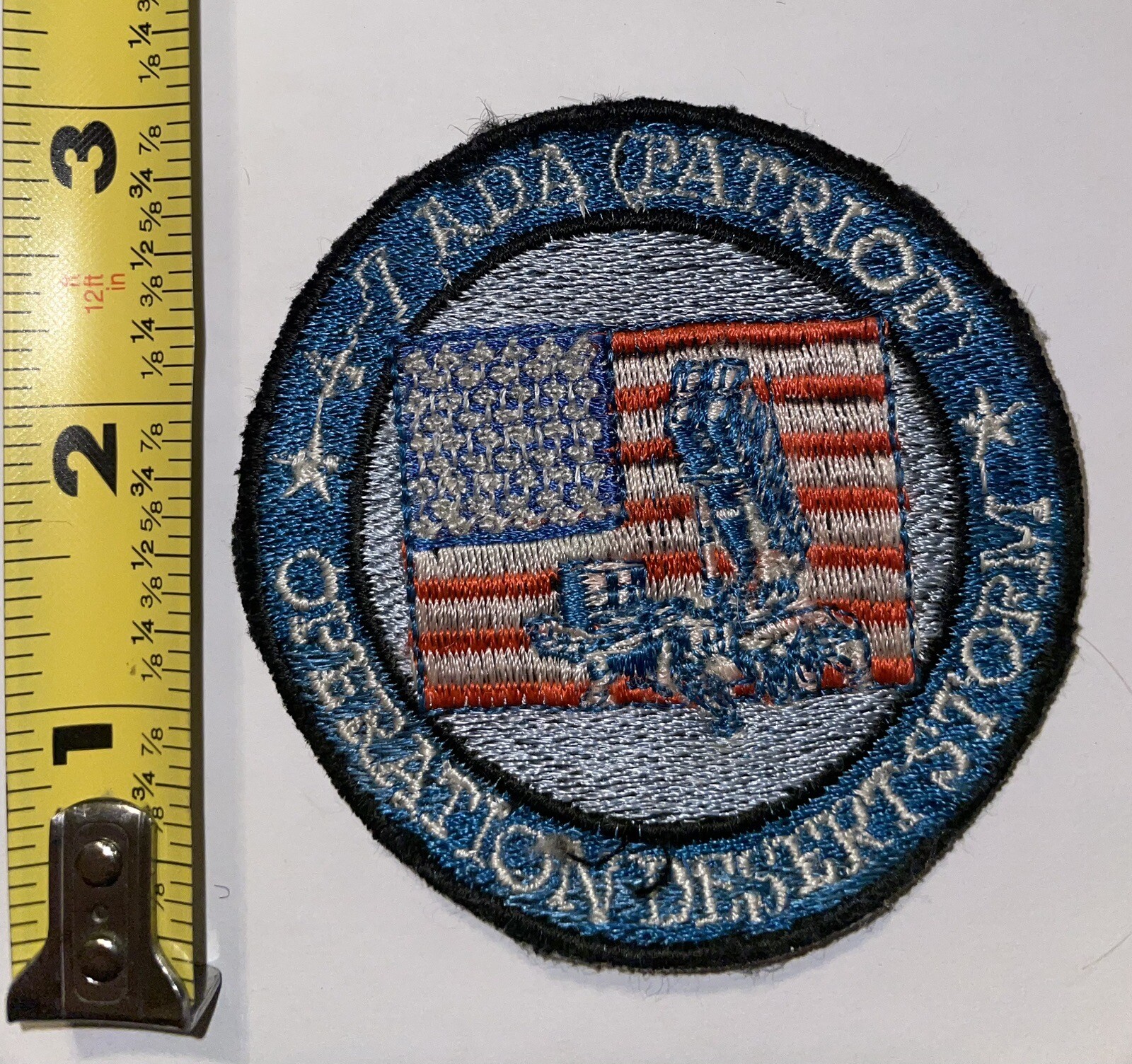 GWOT PATCH (2) 4-7th ADA Operation Desert Storm | eBay
