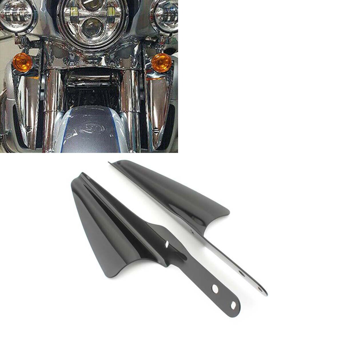 Harley Fork Wind Deflectors STLPRO Leg Wind Deflector, Motorcycle