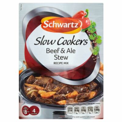 Schwartz Slow Cookers Beef & Ale Stew Recipe Mix (43g) | eBay UK
