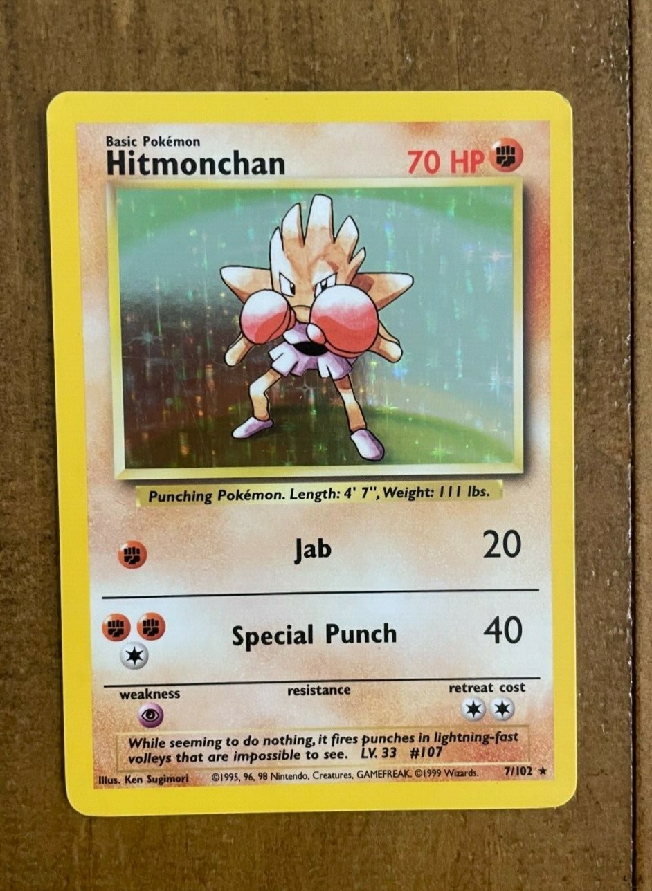 Pokémon TCG Hitmonchan XY Evolutions 62/108 Holo Holo Rare | eBay