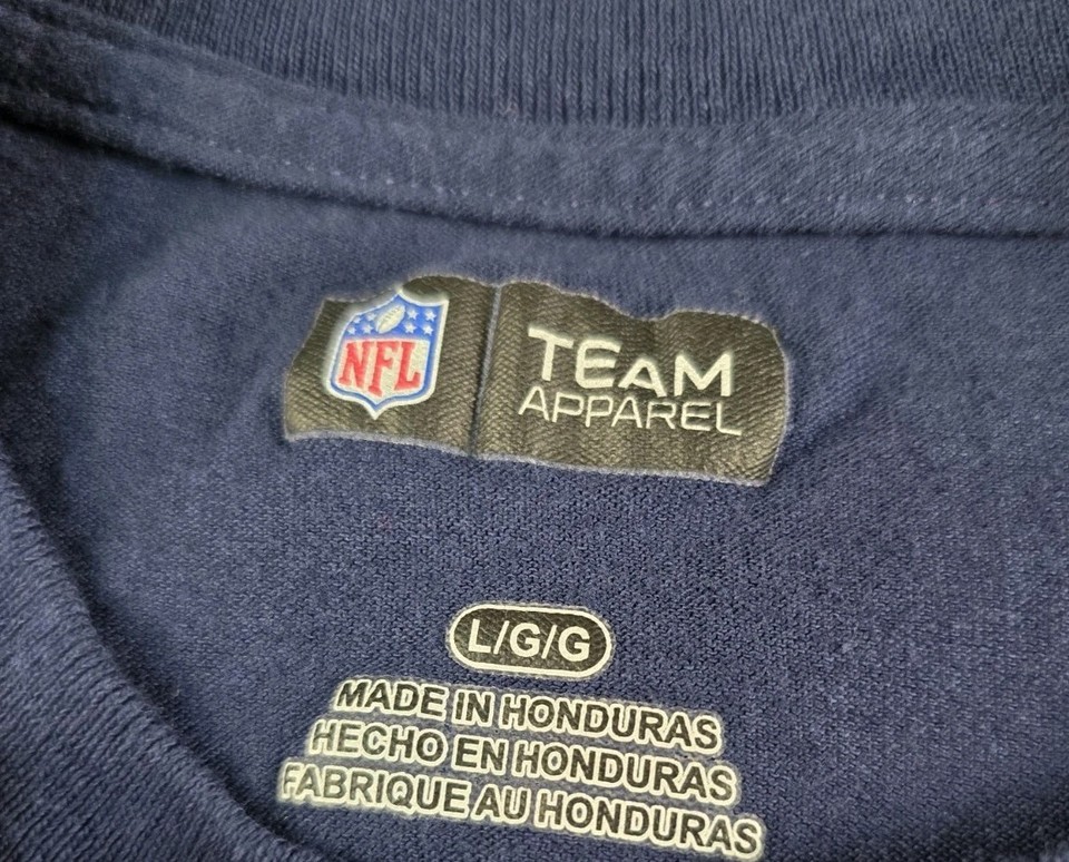 Team Apparel Los Angeles Rams Mens Large " Defend Our Turf " T-Shirt | eBay