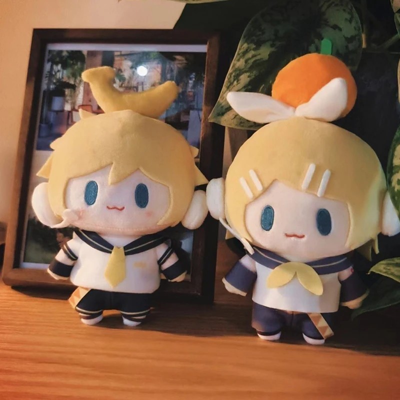 Hatsune Miku Plush Stuffed Toy Kagamine Len Kawaii Figure Plush Doll ...