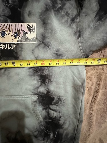 Hunter x Hunter Hypland Anime Killua Eye Box Logo Sweatshirt Hoodie Sz ...