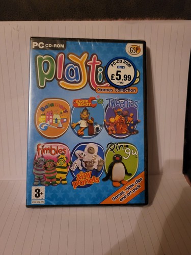Playtime Games Collection PC NEW Kids Balamory Fimbles Tweenies Pingu ...