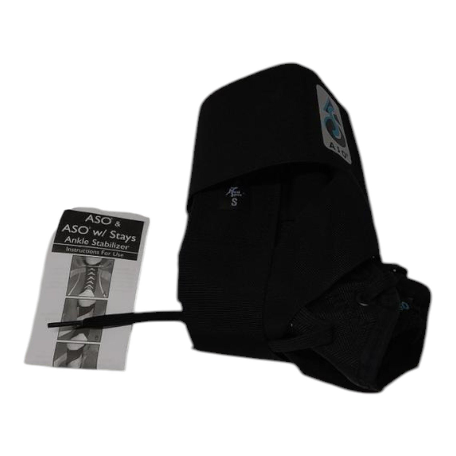 Med Spec ASO Ankle Stabilizer Brace 264014 Black Small Sport Injury ...