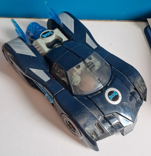 Batman Batmobile Transformers Batbot ARK Knight Force figurine vintage ...