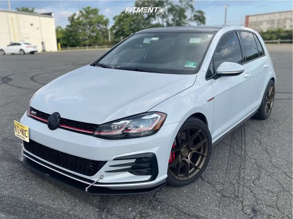 18" Aodhan AH11 Wheels 18x8.5 +35 5x112 Matte Bronze For Audi A4 A5 VW ...