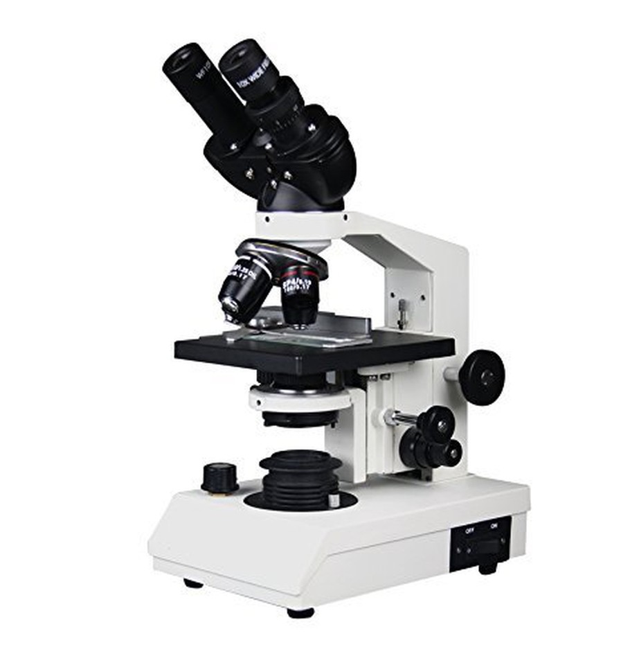Radical 2000x Binocular Compound Battery Microscope w 5Mp Camera S Plan ...
