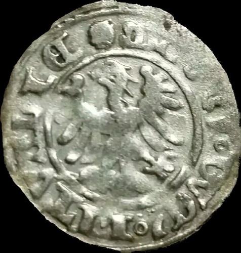 Poland-Lithuania 1/2 Grosz SILVER. Alexander I Jagiellon 1492-1506 AD ...