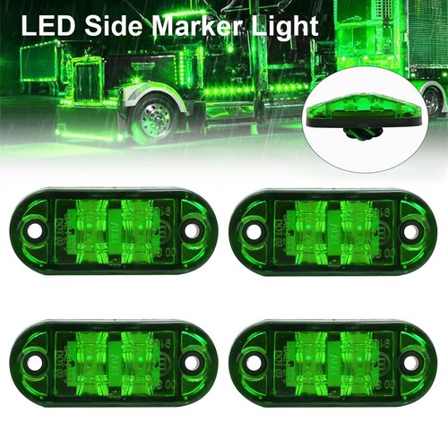 12V 24V LED Side Marker Lights Parking light Truck Lorry Trailer Light ...