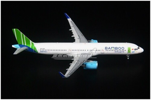 1:400 JC Wings BAMBOO AIRWAYS AIRBUS A321neo Passenger Airplane Diecast ...