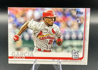 2019 Topps Adolis Garcia RC St. Louis Cardinals Rookie #227 Texas ...