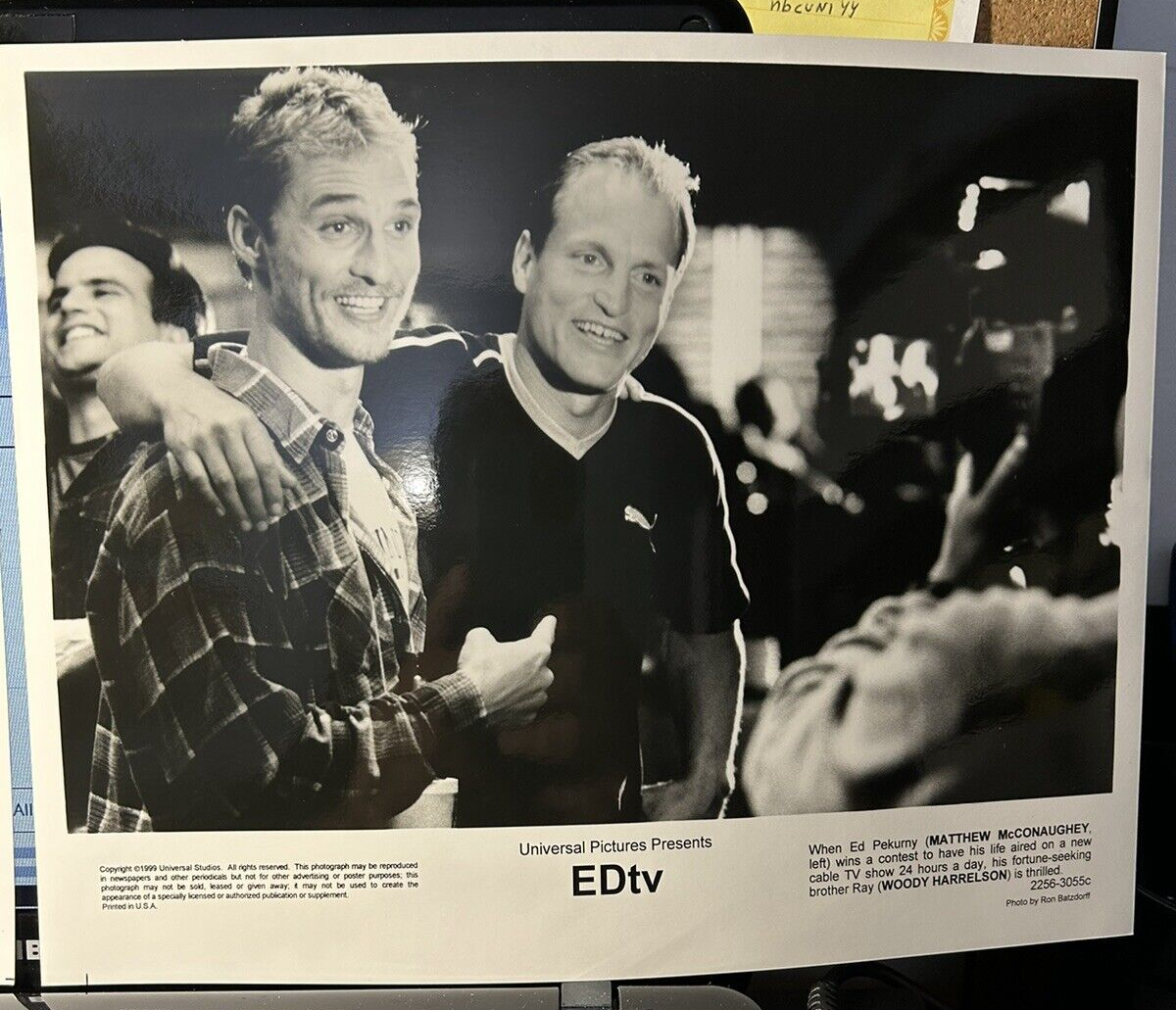 EDtv Movie Photo Matthew McConaughey Woody Harrelson | eBay