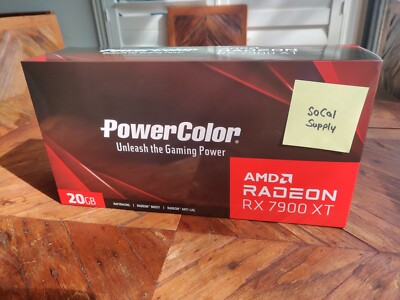 PowerColor AMD Radeon RX 7900 XT Triple Fan 20GB GDDR6 Reference ...