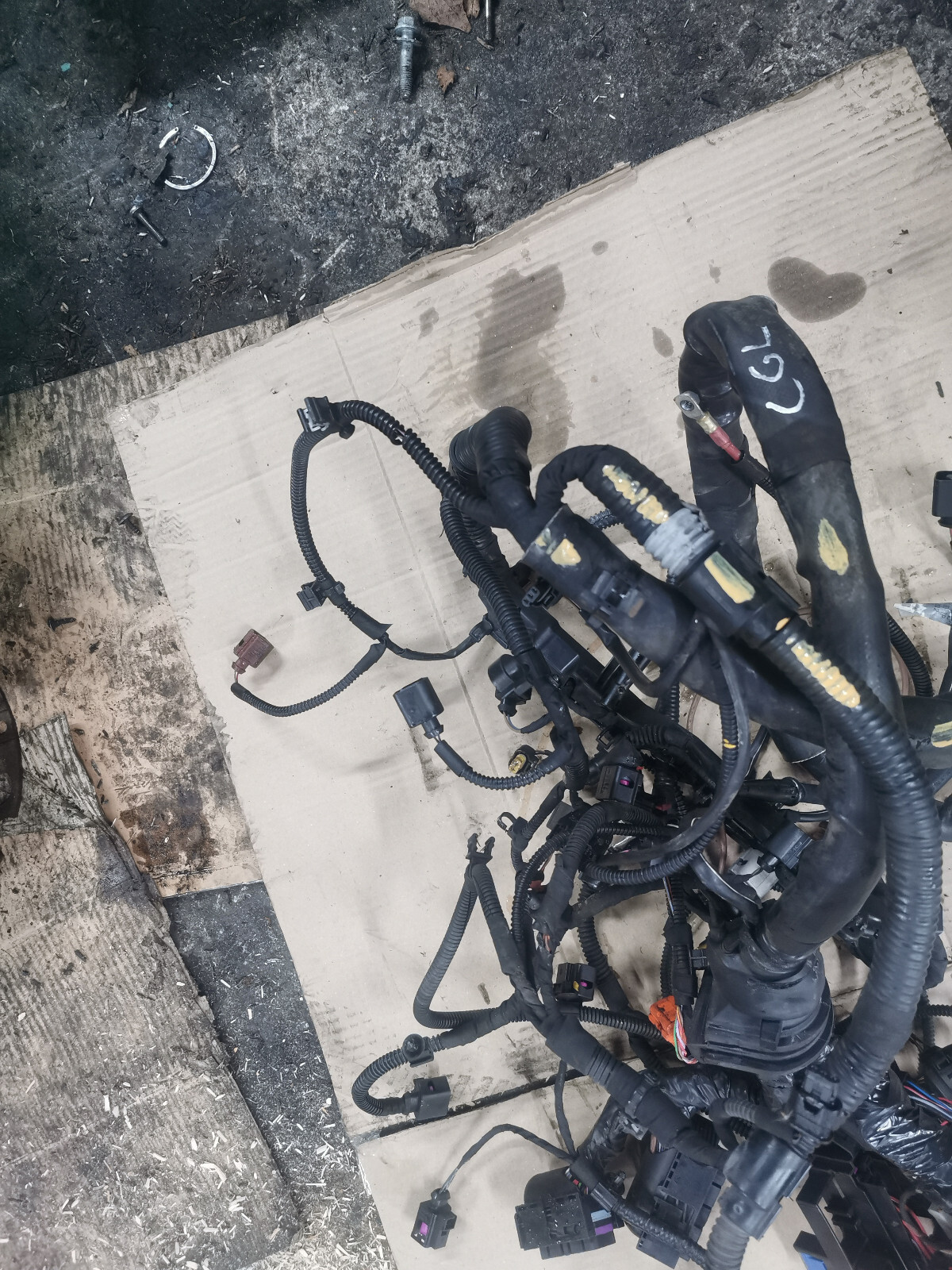 AUDI A5 8T A4 B8 8K 2013 2.0 TDI CGL ENGINE WIRING LOOM 8K2971072MC ...