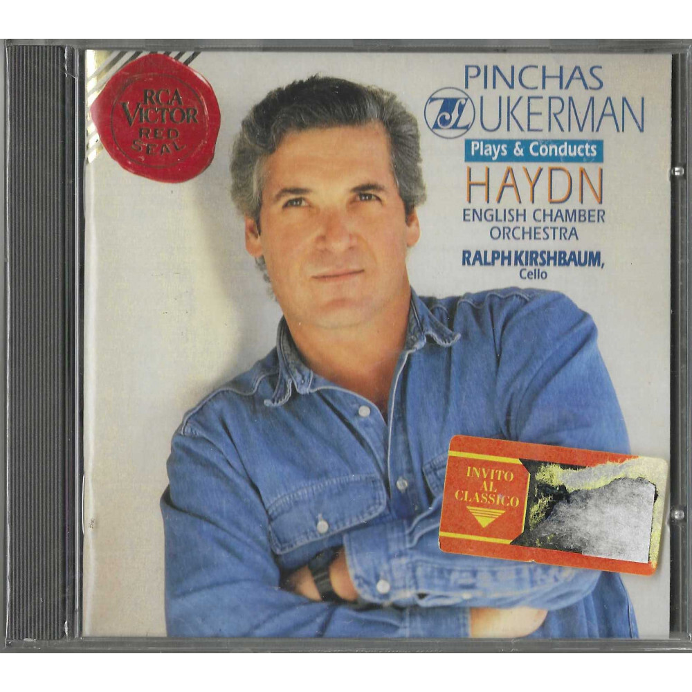 Pinchas Zukerman CD Plays & Effectue Haydn / Rca Victor Rouge Seal ...