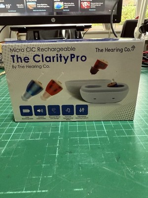Micro Cic Rechargeable Clarity Pro Hearing AIDS , The Hearing Co , New /unused | eBay UK