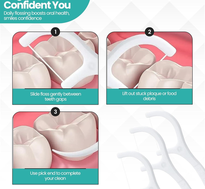 How To Use Dental Floss Sticks