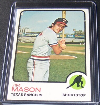 1973 TOPPS JIM MASON TEXAS RANGERS #458 EXMT+ | eBay