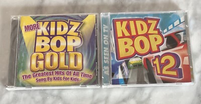 Kids Bop 12 AND More Kidz Bop Gold Set 2 CDs Kid Friendly Music | eBay