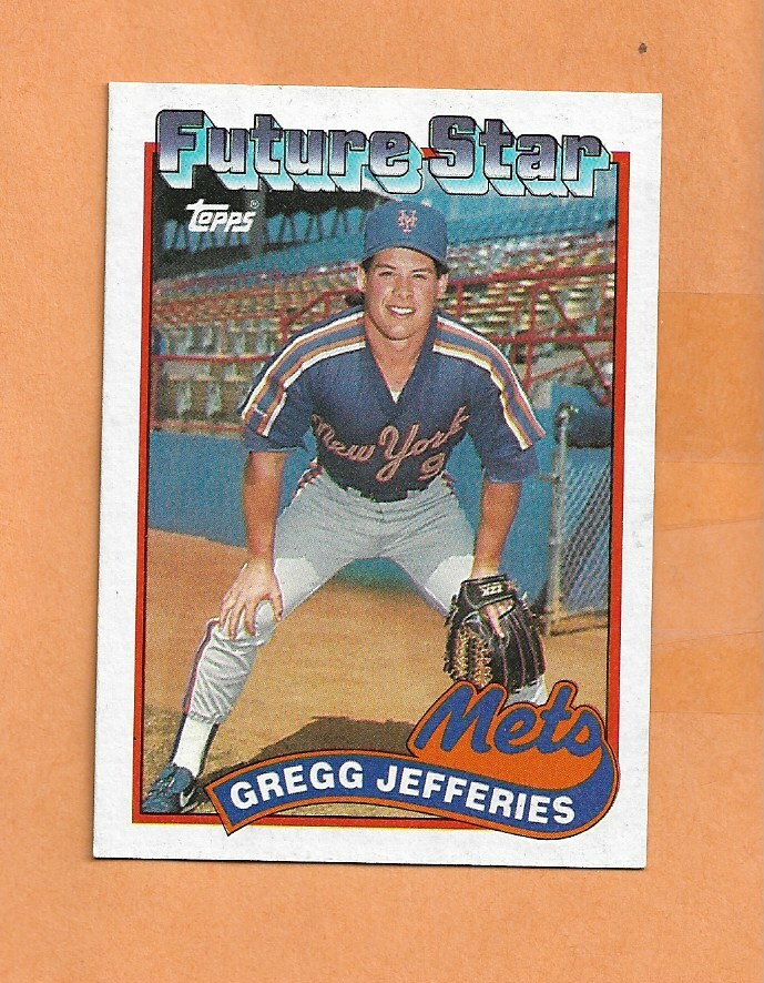 GREG JEFFERIES ROOKIE TOPPS 1989 CARD # 233 | eBay