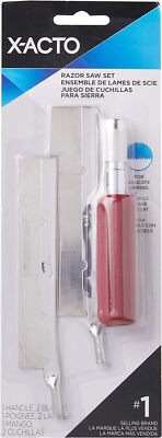 Precision Razor Saw Set For Delicate Cutting Of Models Balsa Wood And ...