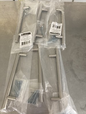 LOT of 6 LIBERTY Stainless Steel 5" Centers Cabinet Handle T-Bar Pull ...