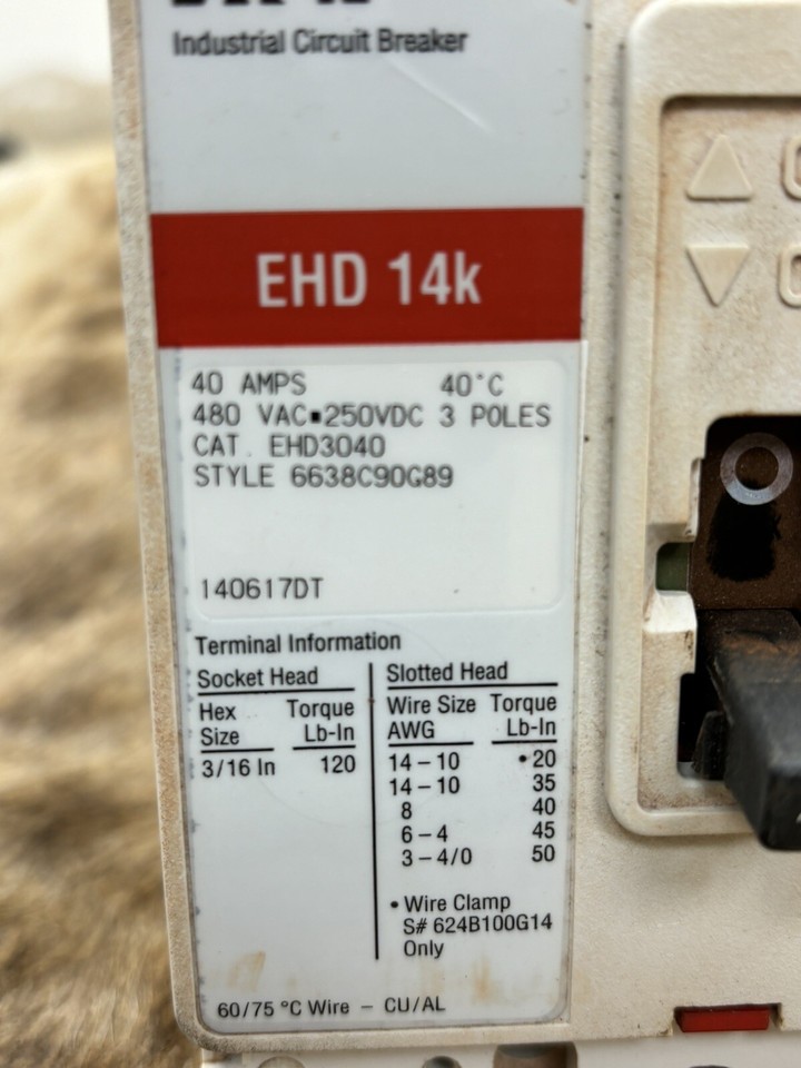 Eaton EHD 14k EHD3040 | eBay