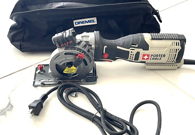 Porter Cable PCE380 3-1/2" Multi Material Saw Corded with Dremel Carry Bag | eBay