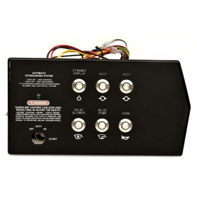 Sea Ray Boat Switch Panel 2224858 | SLX 230 Black Acrylic | eBay