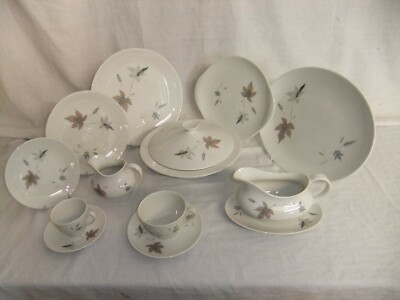 Royal Doulton - Tumbling Leaves - vintage English Translucent China ...