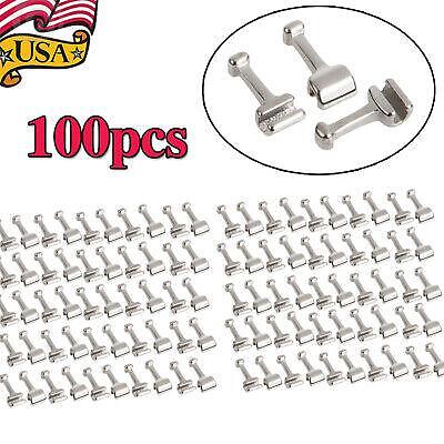 Dental Orthodontic Crimpable Hooks for Perfectly Aligned Teeth 10 Bags ...