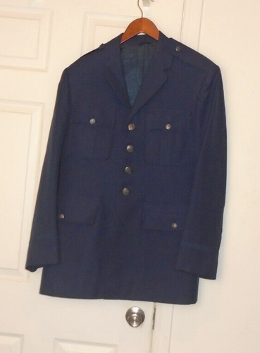 Mens USAF Air Force Military Uniform Dress Jacket VTG size no tag | eBay