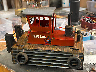 Wooden Box Boom Boat / Log Bronc boat Q6 RC Model Ship Kit | eBay