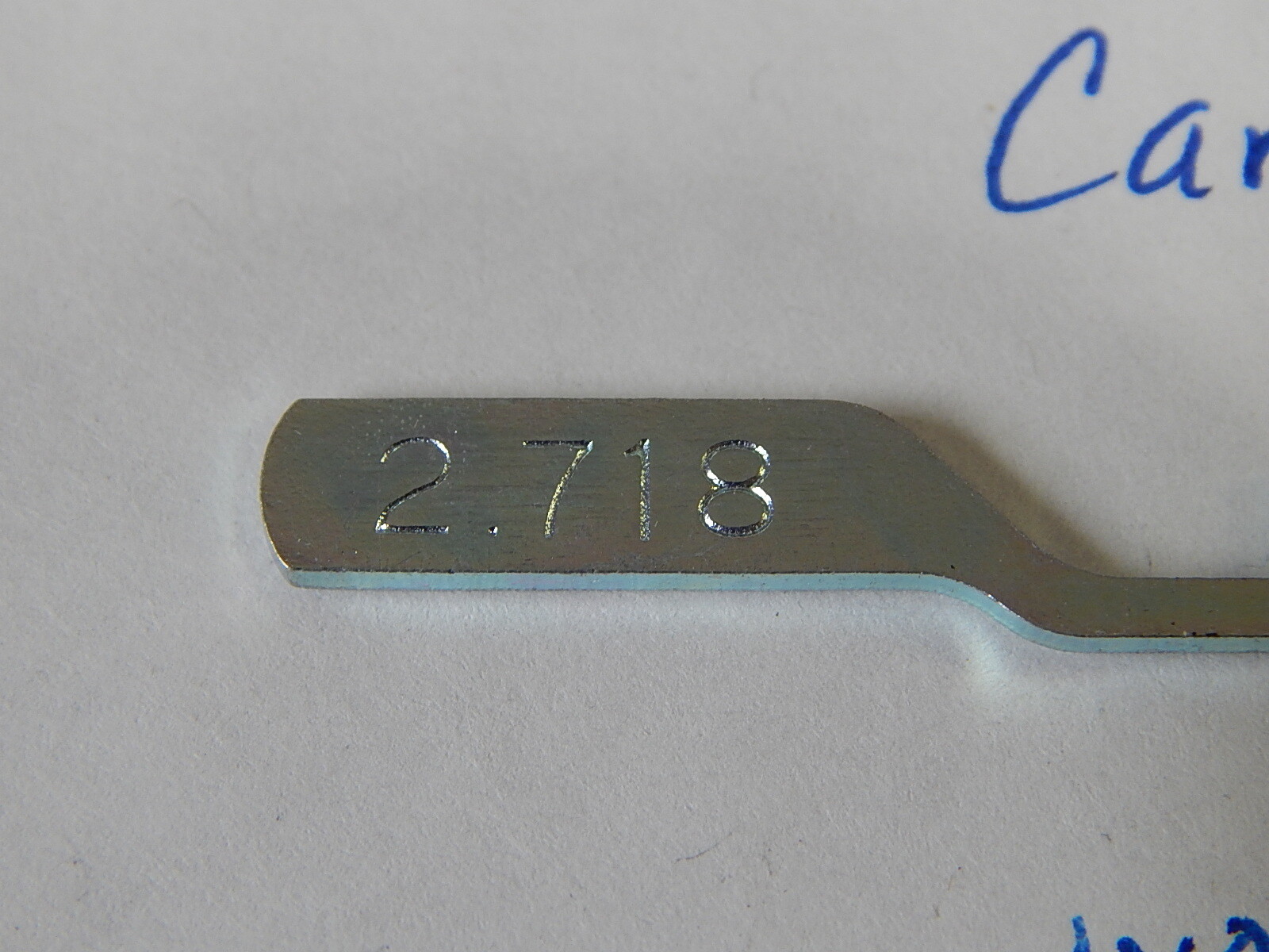 Carter T109-26 Metering Rod Gauge Tool for Carter WO carburetor. Willys ...