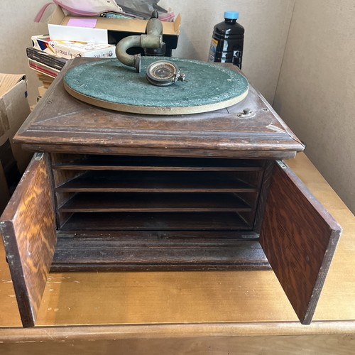 Antique Victor Talking Machine VV-VI Tabletop Phonograph 1918 Winds ...