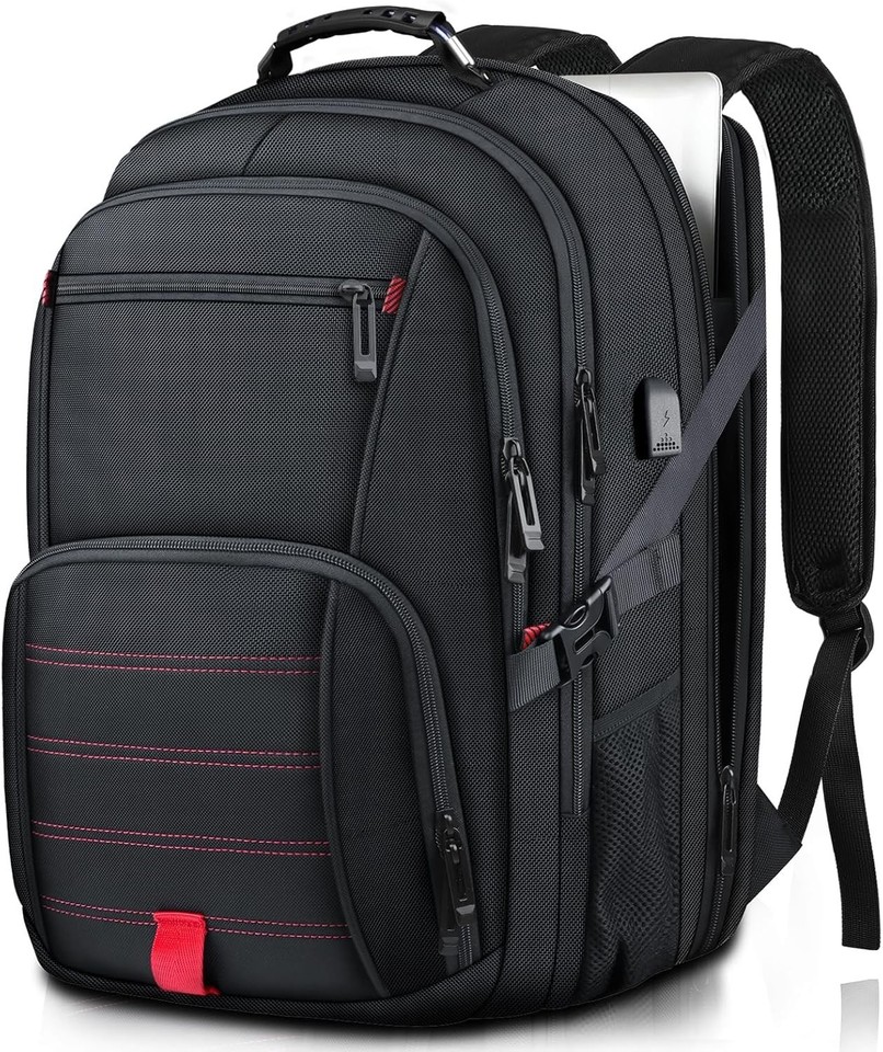 Travel Backpack Extra Large 50L Laptop Backpacks for Men Women Water ...