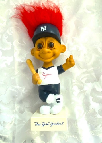 New York Yankees' Baseball Troll Bobblehead by Russ Red Hair | eBay